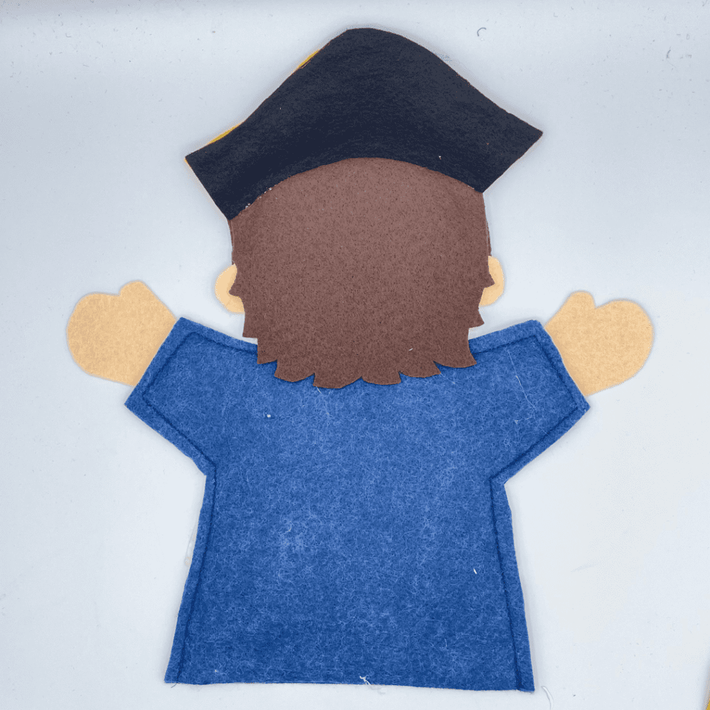 Pirate Hand Puppet Pattern - Easy-to-Follow PDF Sewing Pattern ...