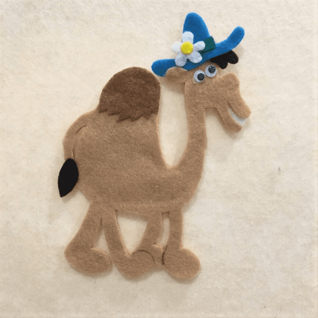 Alice the Camel Felt Board Pattern | Teaching in the Home