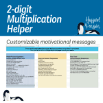 2-Digit Multiplication Helper for Math | Teaching in the Home