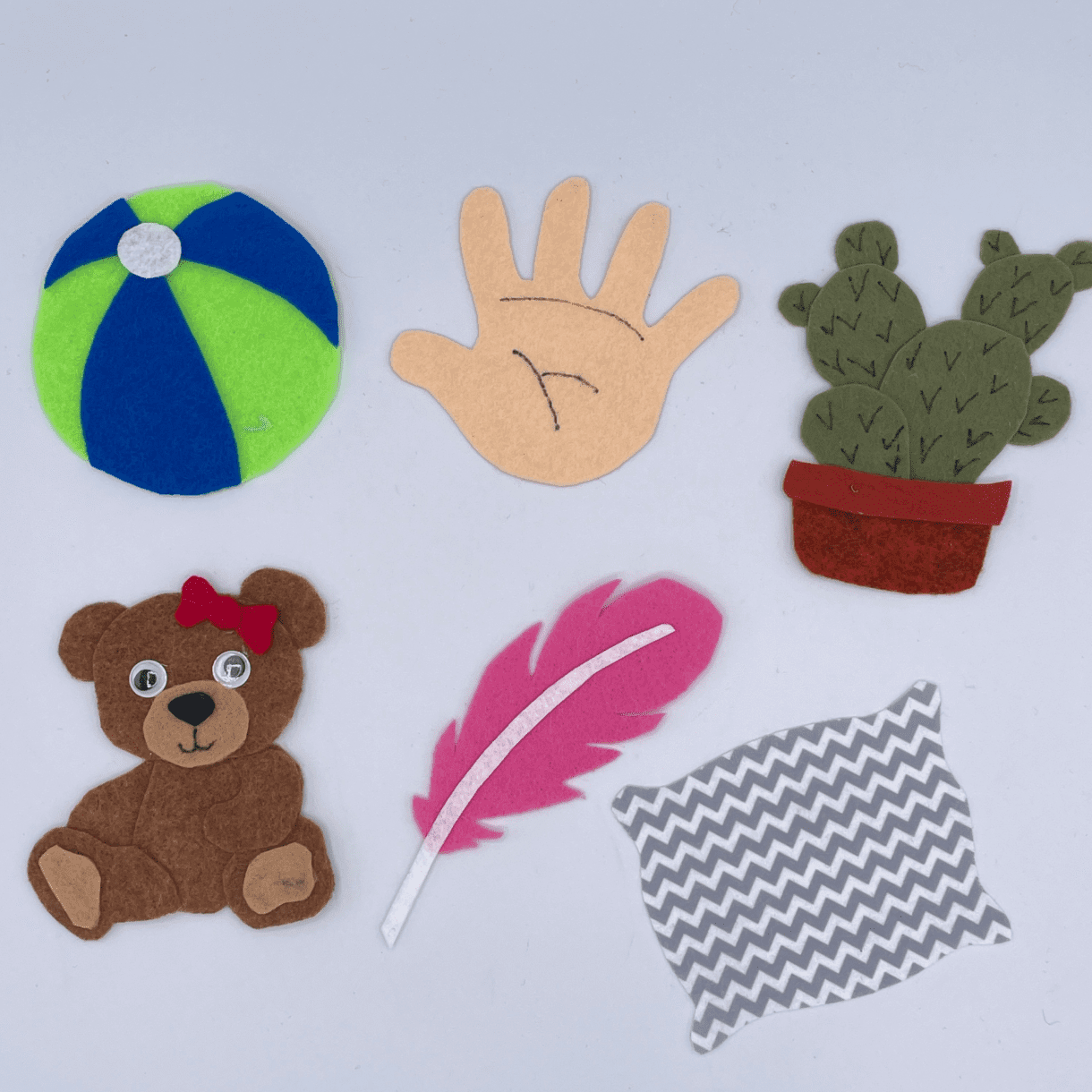 5 Senses Felt Craft Set: 5 Items for Each Sense, Directions, and ...