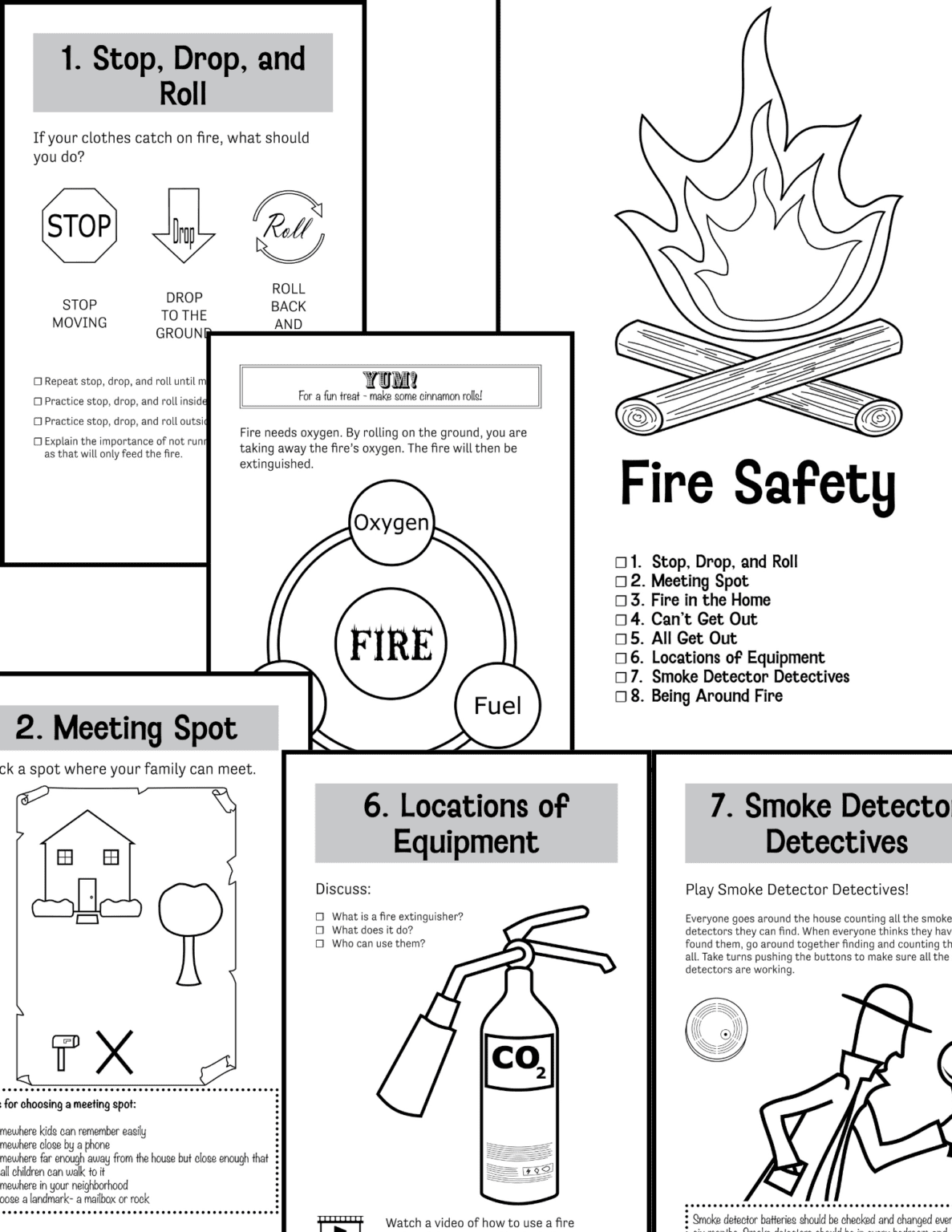 Fire Safety Activities - Learn about Fire Safety | Teaching in the Home