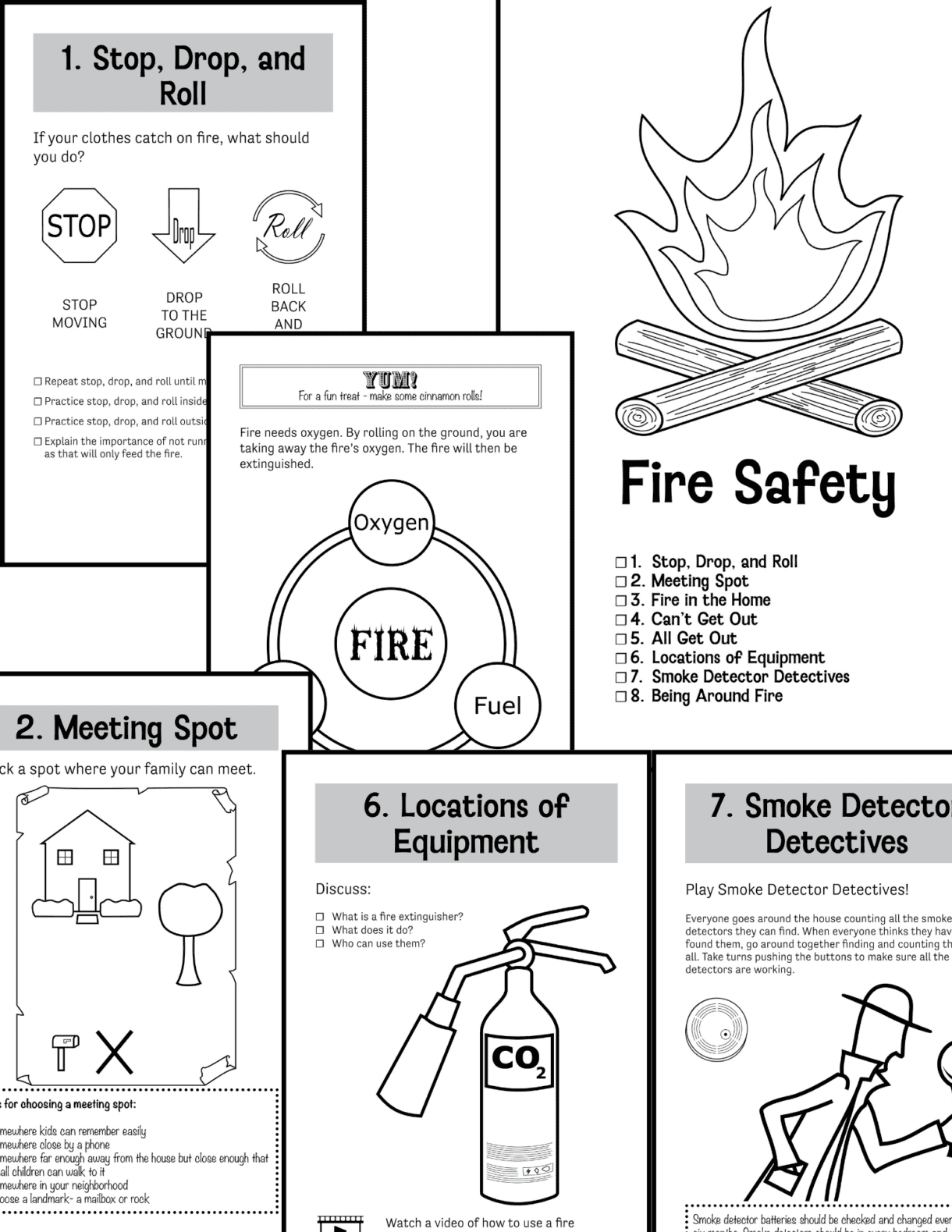 Fire Safety Activities - Learn about Fire Safety | Teaching in the Home